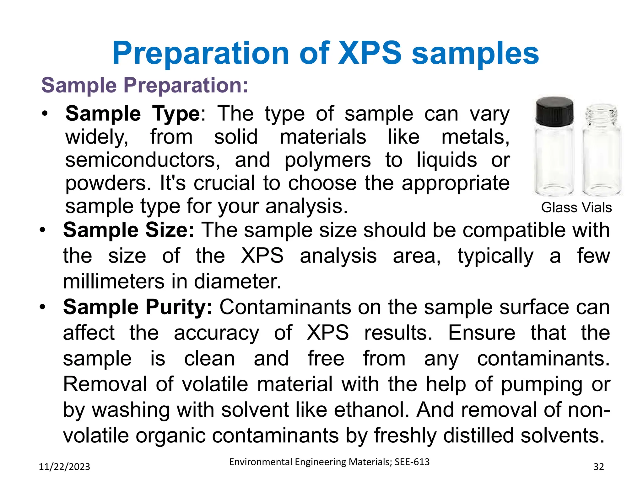X-ray Photoelectron Spectroscopy (XPS) Technique (Part-2) | PDF