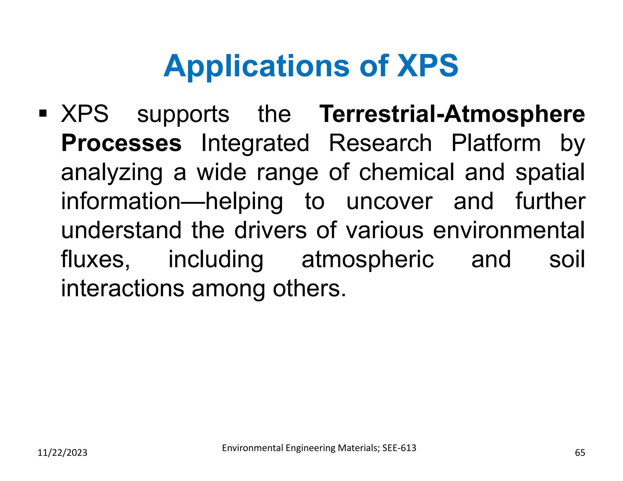 X-ray Photoelectron Spectroscopy (XPS) Technique (Part-2) | PDF