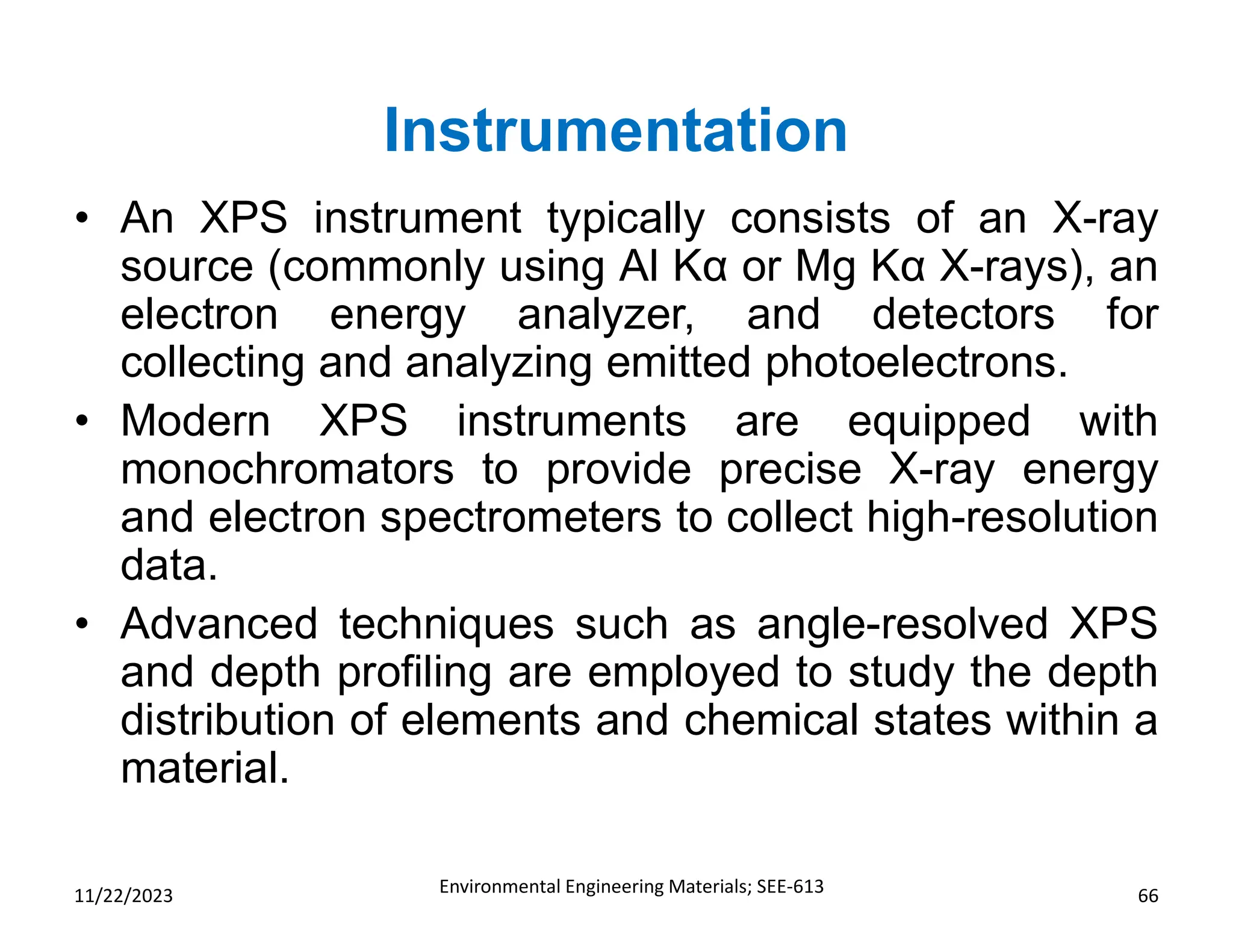 X-ray Photoelectron Spectroscopy (XPS) Technique (Part-2) | PDF