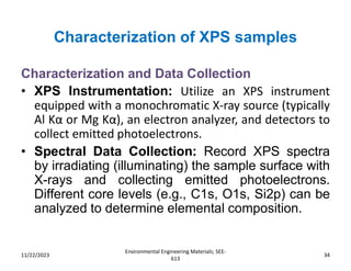 X-ray Photoelectron Spectroscopy (XPS) Technique (Part-2) | PDF