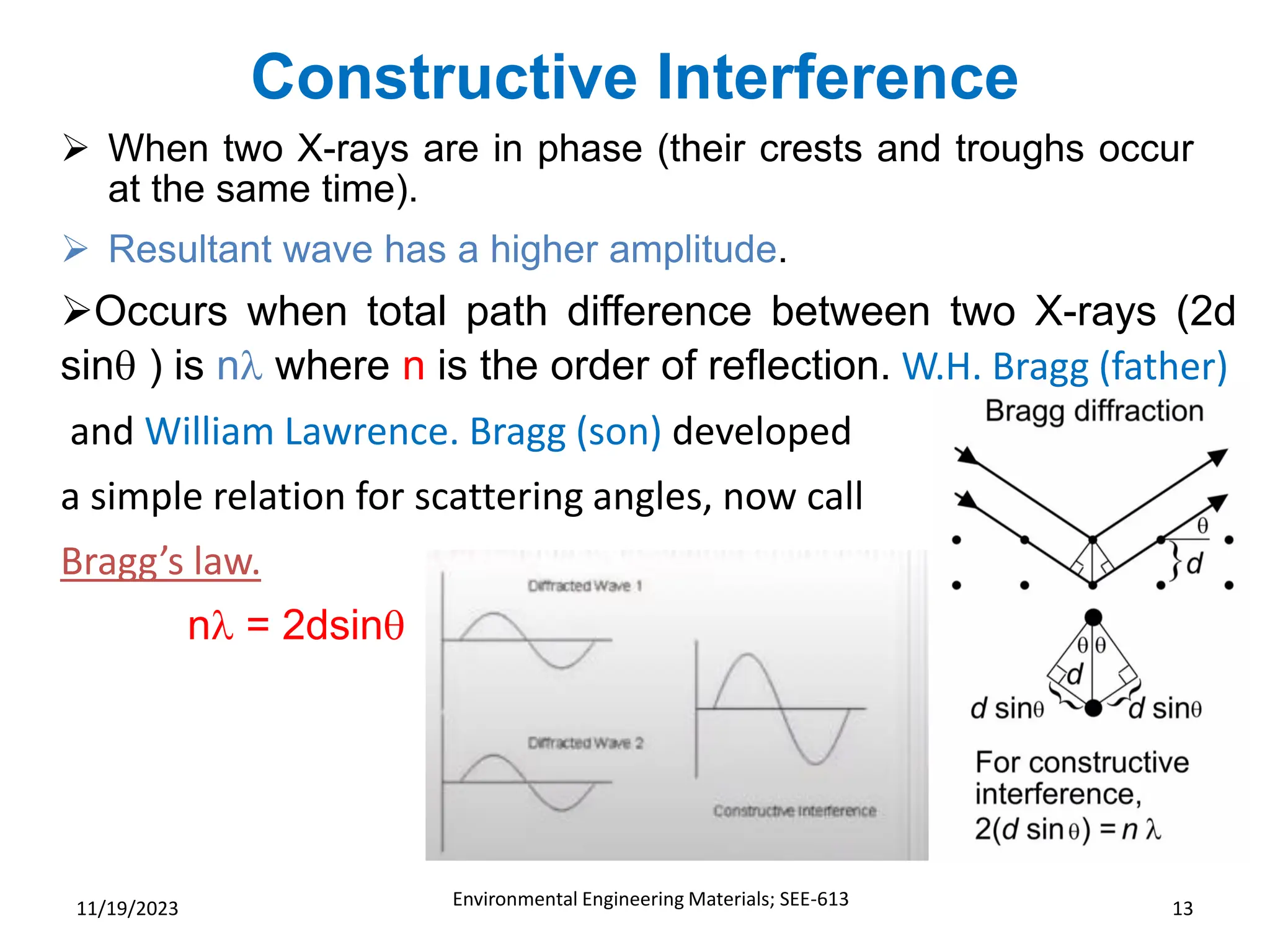 X-ray Diffraction (XRD) Technique Presentation | PDF