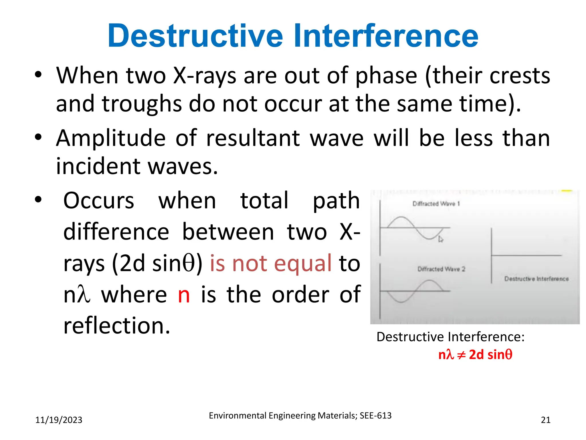X-ray Diffraction (XRD) Technique Presentation | PDF