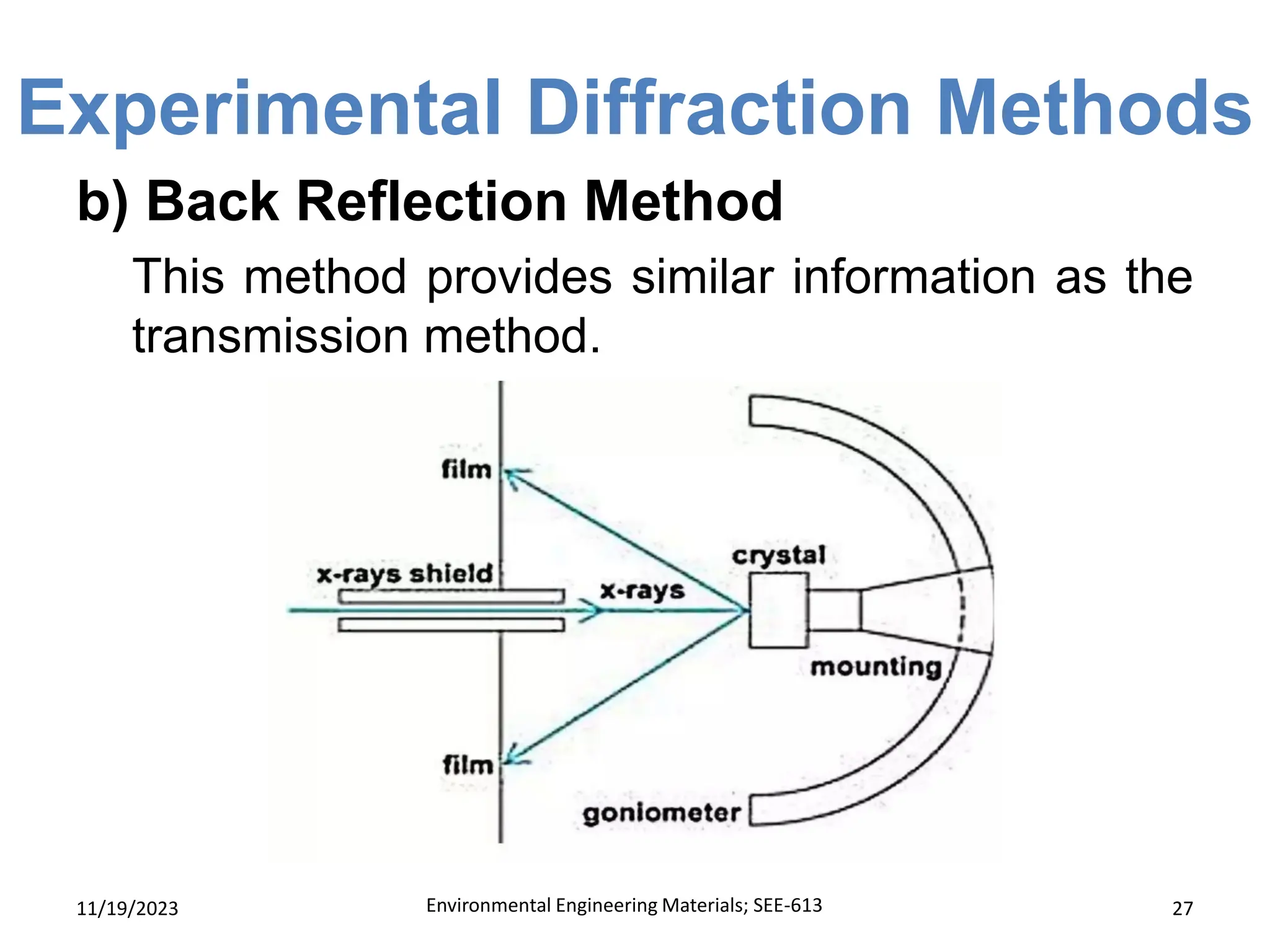X-ray Diffraction (XRD) Technique Presentation | PDF
