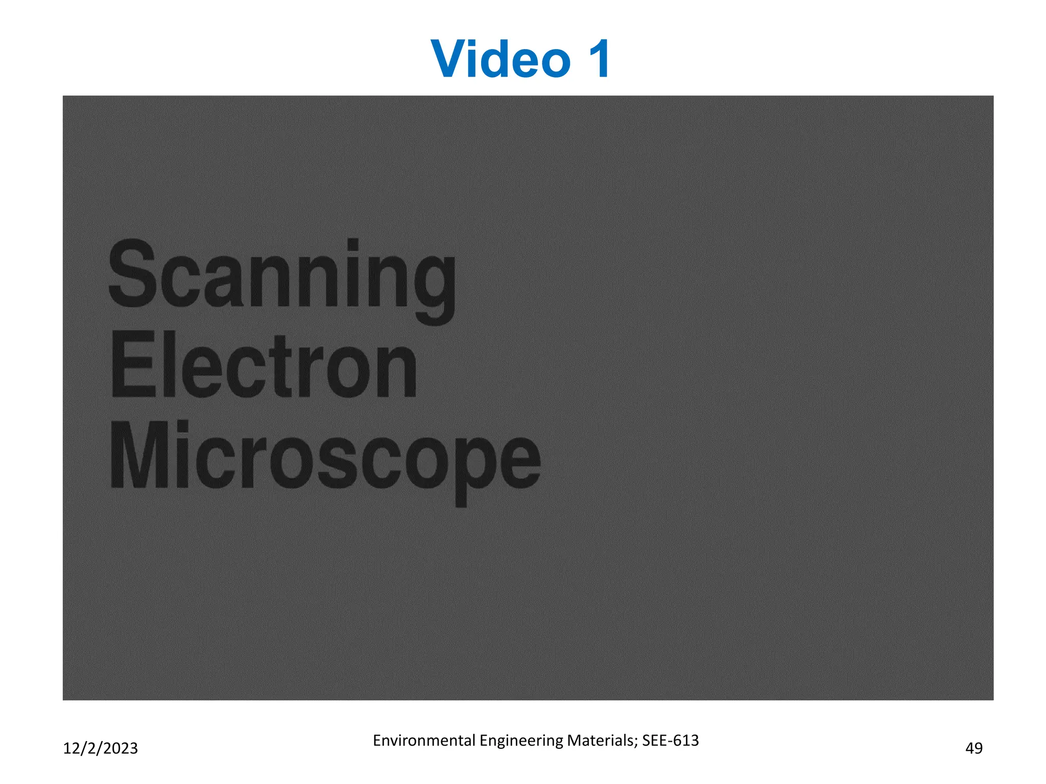 Scanning Electron Microscopes (SEM) & Transmission Electron Microscopes (TEM) | PDF