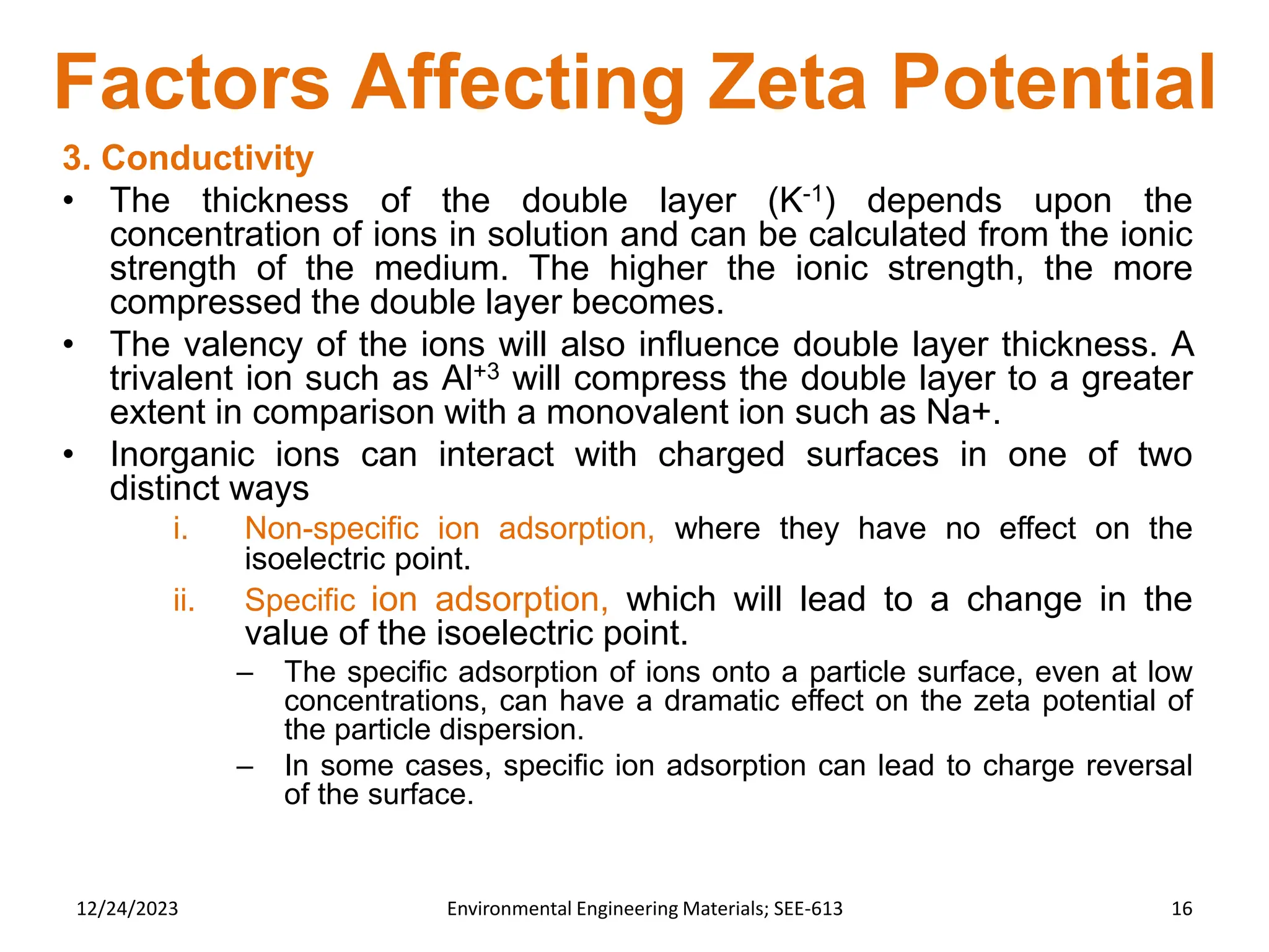 Nanomaterial; Zeta Potential Presentation | PDF