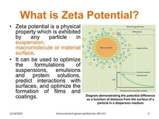 Nanomaterial; Zeta Potential Presentation | PDF