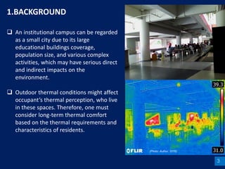 Human thermal perception and outdoor thermal comfort under shaded ...