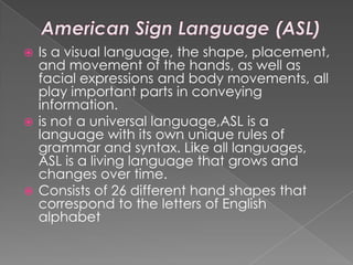 SEE, ASL | PPTX