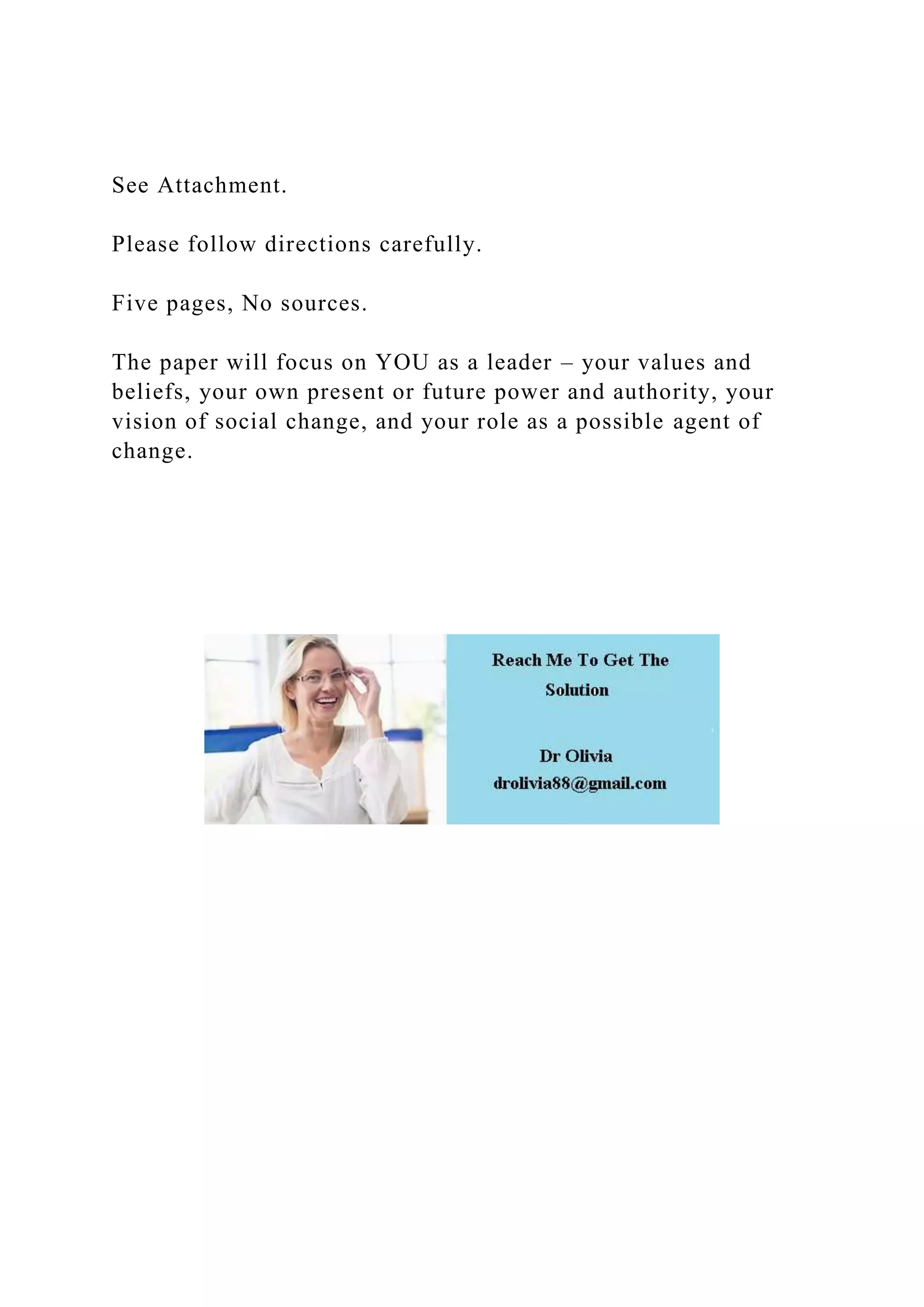 See Attachment.Please follow directions carefully. Five pa.docx