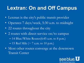 Parking & Trans Services | PPTX | Motorcycles | Automotive