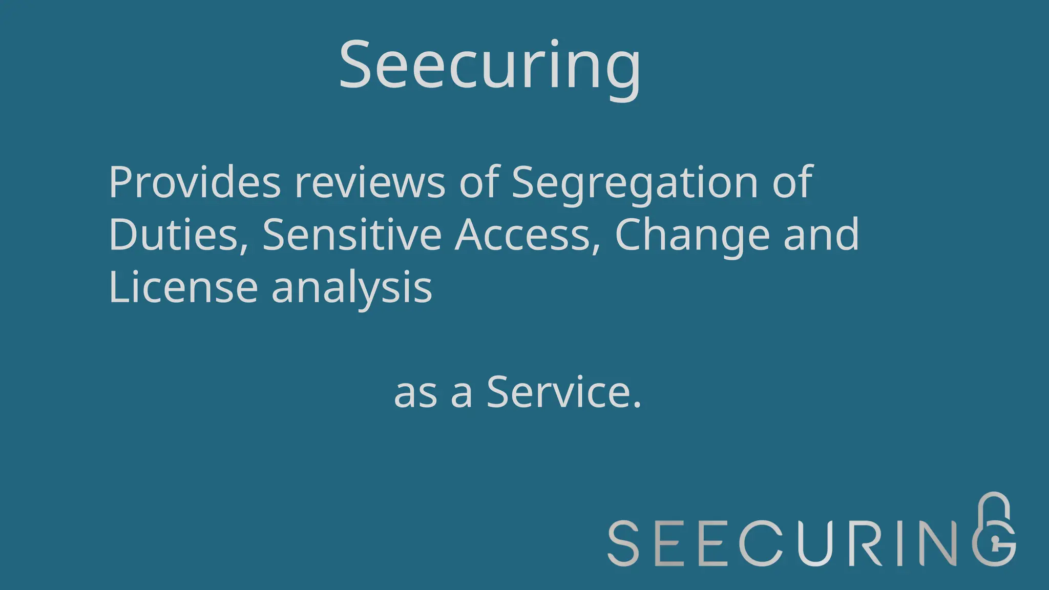 Reduce License Costs And Increase Security In Oracle Applications Ppt