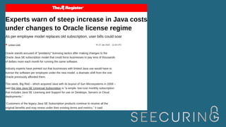 Reduce License costs and increase security in Oracle Applications | PPT