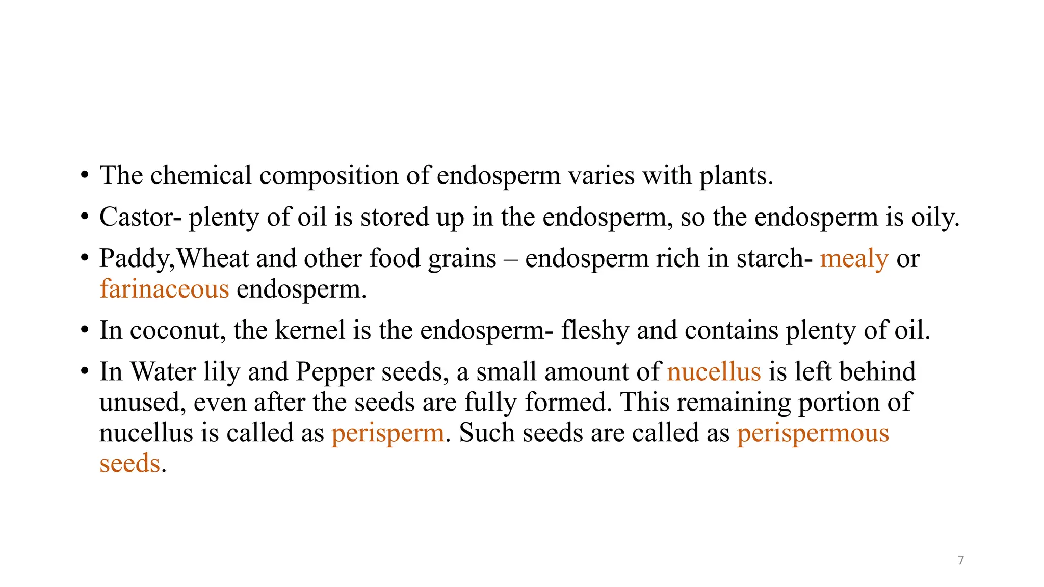 seed : structure, parts of a seed, types | PPTX