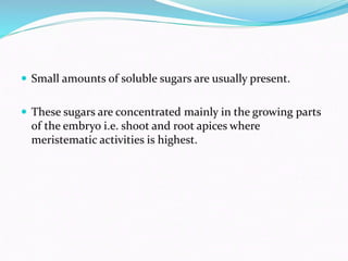Seed as a Propagation Material : Seed size and Chemical Composition and ...