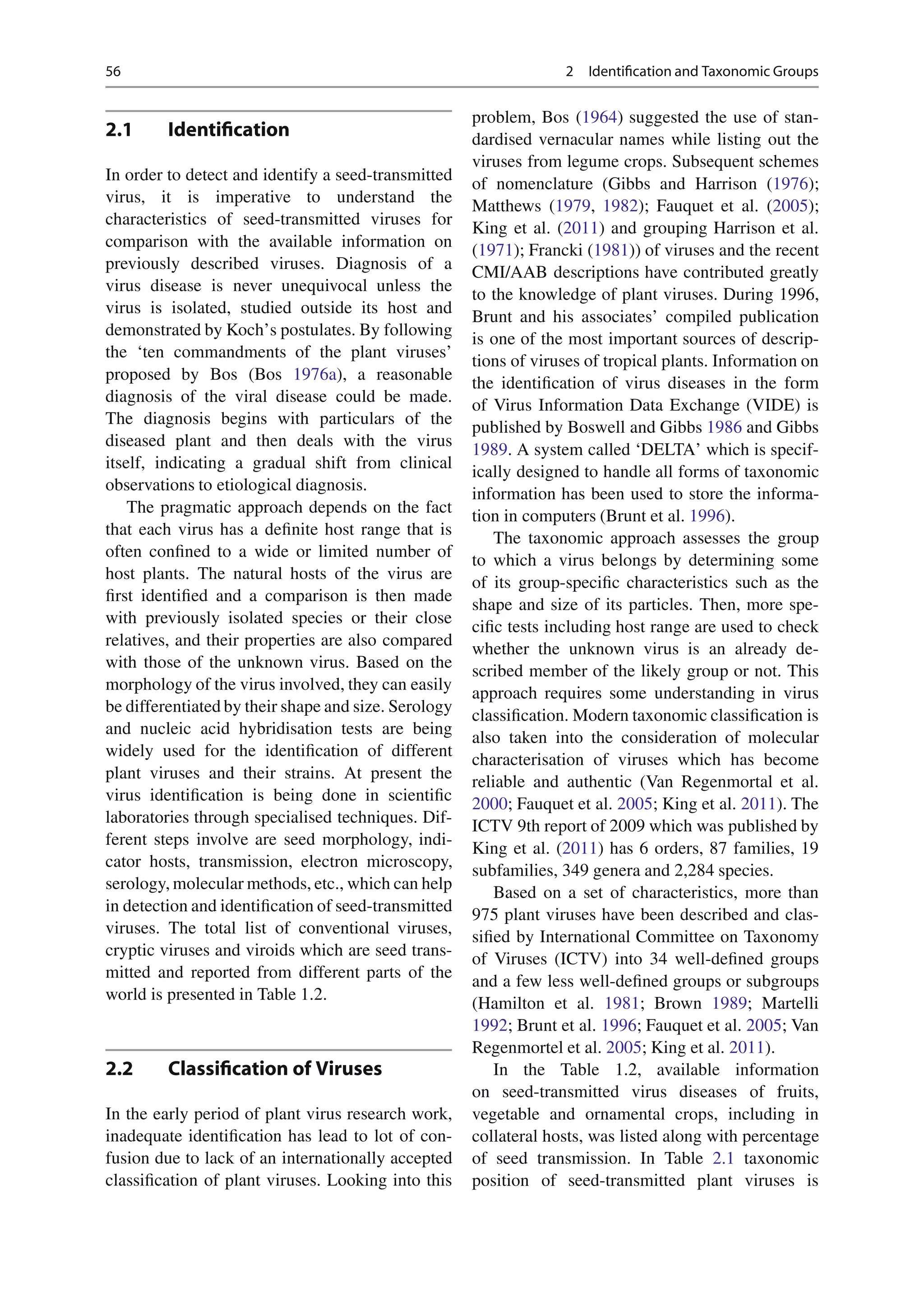 Seed borne plant virus diseases | PDF | Infectious Diseases | Diseases ...