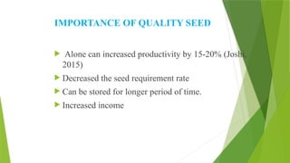 Methods of Seed-Quality testing in lab.pptx
