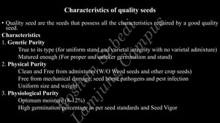 Seed and Sowing | PDF