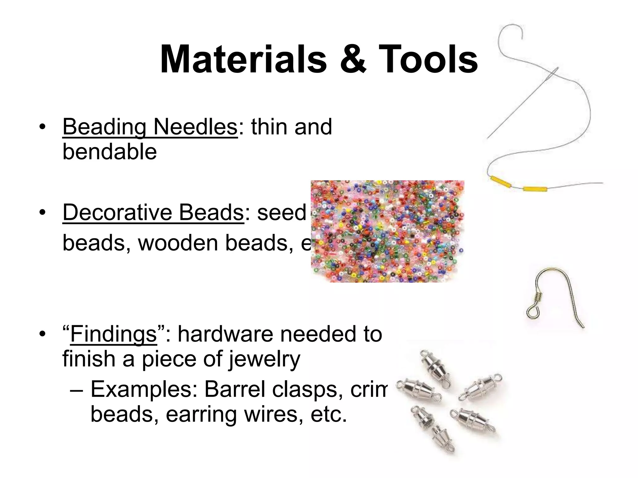 Seed Bead Jewelry Design PowerPoint | PPTX