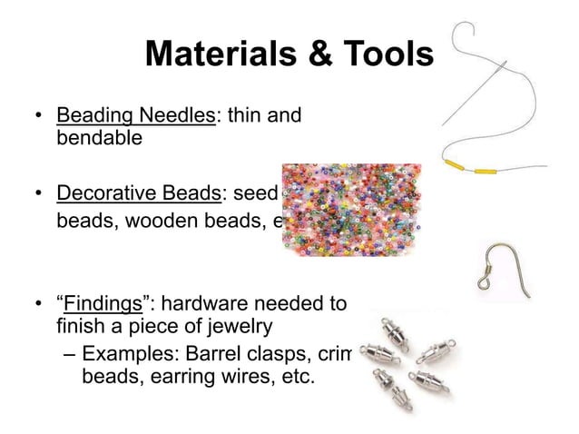 Seed Bead Jewelry Design PowerPoint | PPTX