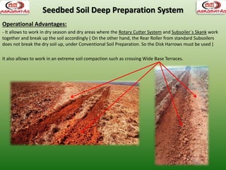 Seedbed Soil Deep Preparation System + Meiosi + Pre Germinated Seed ...