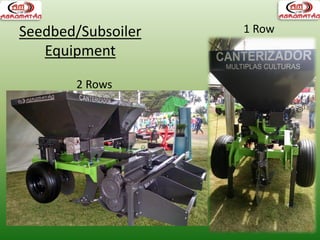 Seedbed Soil Deep Preparation System + Meiosi + Pre Germinated Seed ...