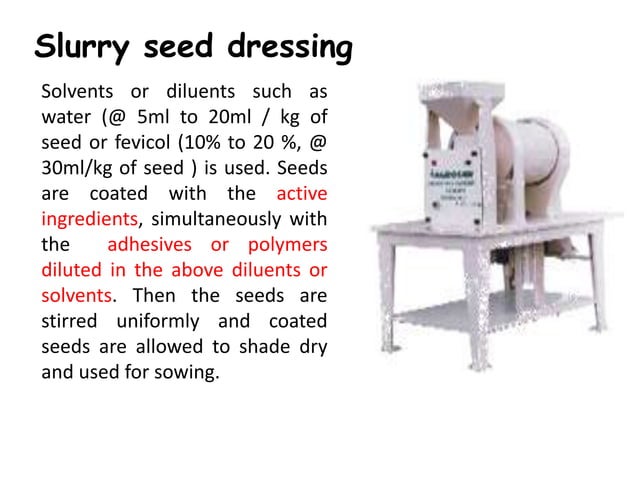 Seed coating a tool for quality seed production | PPTX