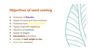 Seed Coating methods in vegetable crops .pptx