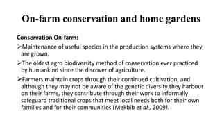 Seed conservation - A global approach | PPTX