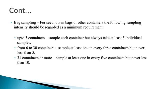 Seed control order 1983 | PPTX | Law