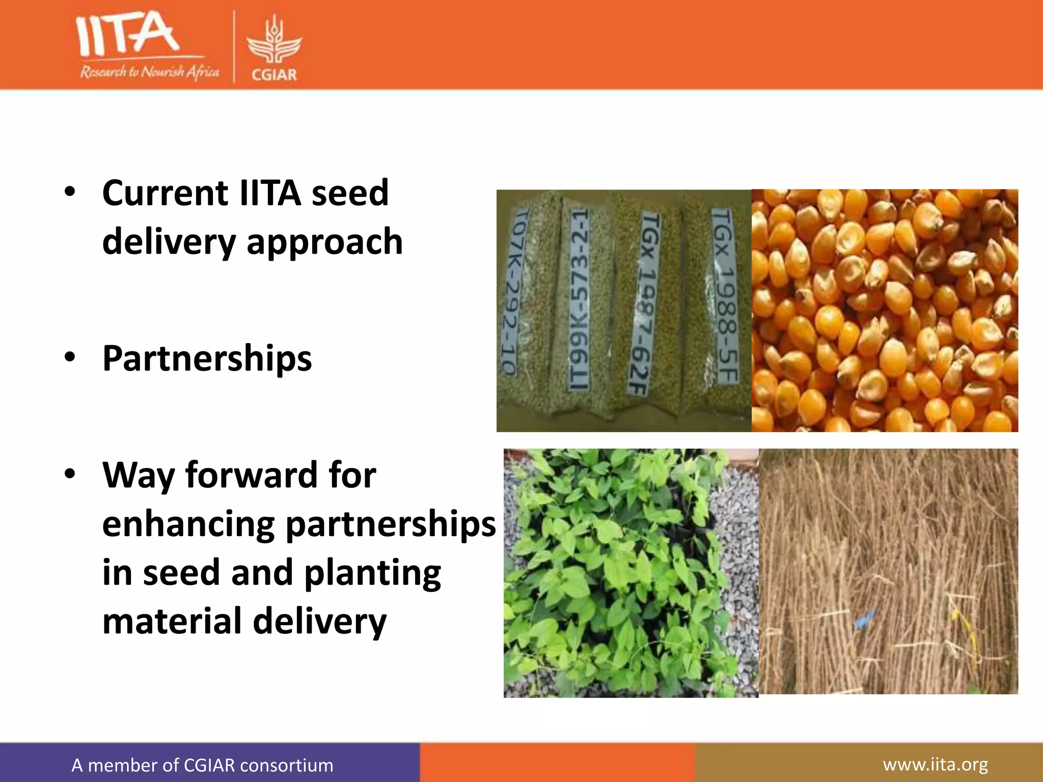 Delivery of Improved varieties/hybrids to farmers | PPT Delivery of Improved varieties/hybrids to farmers | PPT