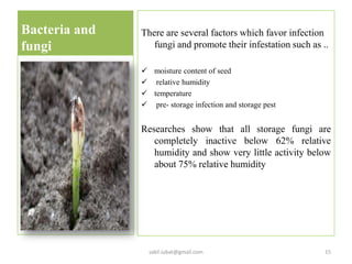 Seed deterioration and enhancement | PPTX