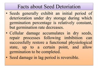 Seed detoriation | PPT