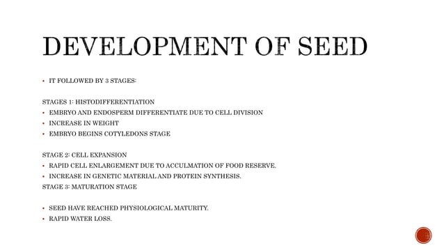 Seed development | PPTX
