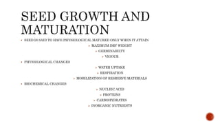 Seed development | PPTX