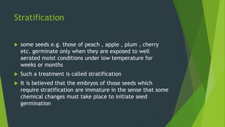 Seed dormancy (Plant Physiology) | PPTX