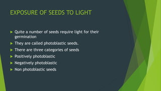 Seed dormancy (Plant Physiology) | PPTX