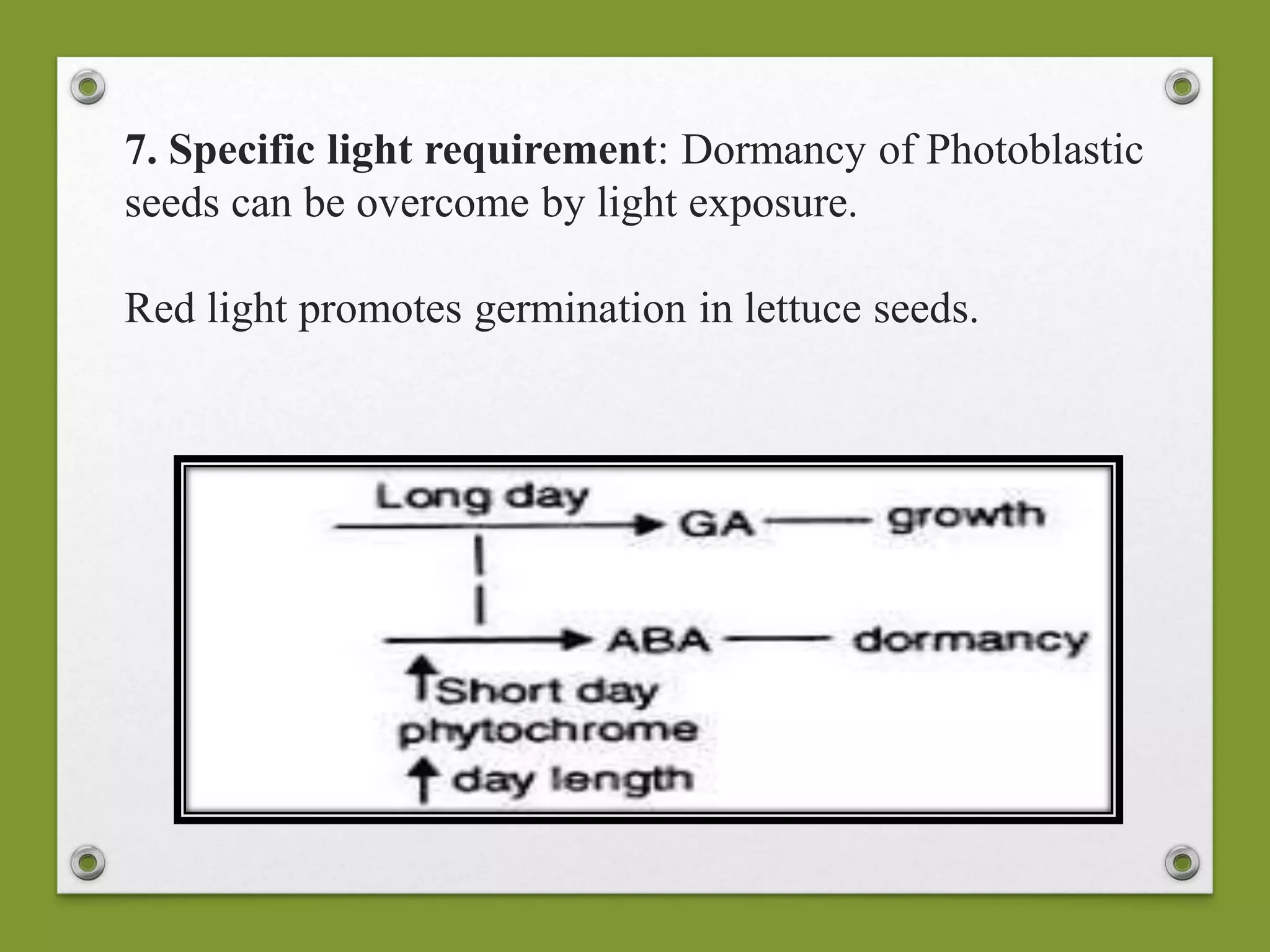 Seed dormancy | PPTX