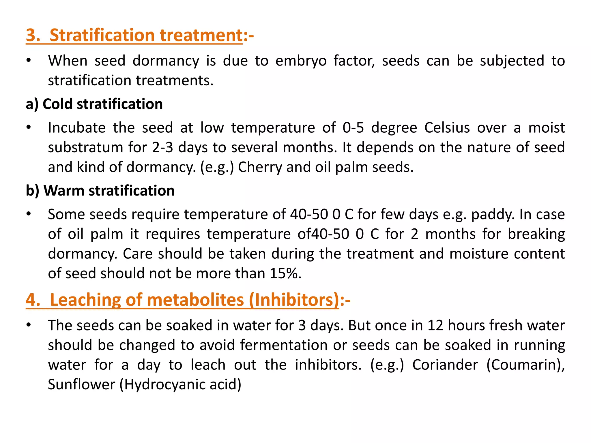 Seed dormancy, Importance and overcoming seed dormancy | PPTX