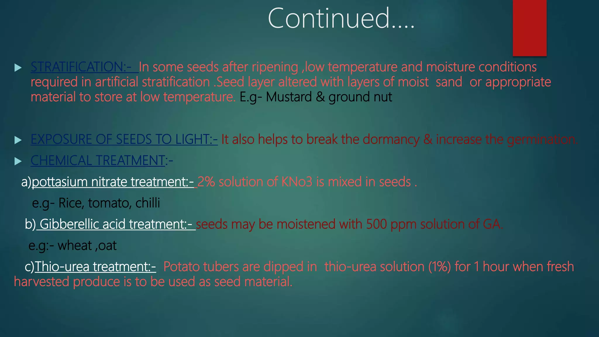 Seed dormancy | PPTX