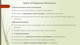Seed dormancy and germination.pptxSeed dormancy and germination.pptx