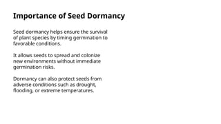 Seed Dormancy It's Types And What's The Measures Needed To Break The ...