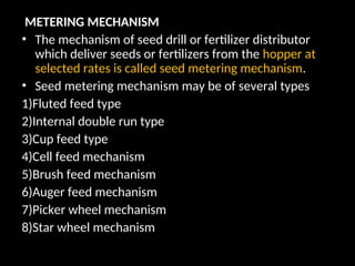 Seed drill and collaboration.ppt ,types of seed drill | PPT