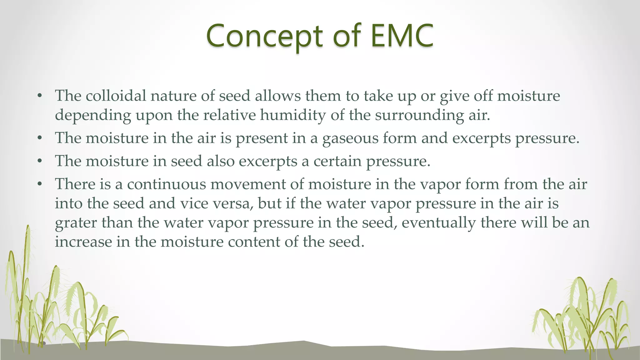 Seed drying and it's methods | PPTX