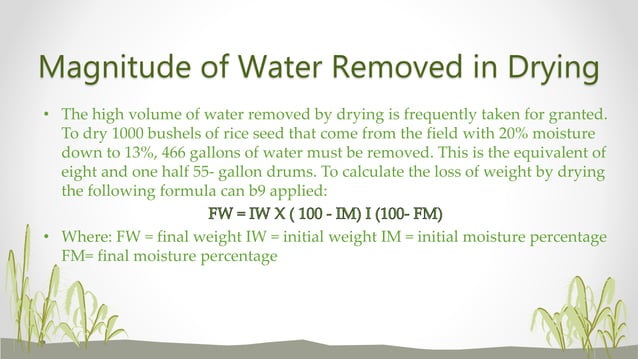 Seed drying and it's methods | PPTX | Gardening | Home & Garden