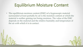 Seed drying and it's methods | PPTX