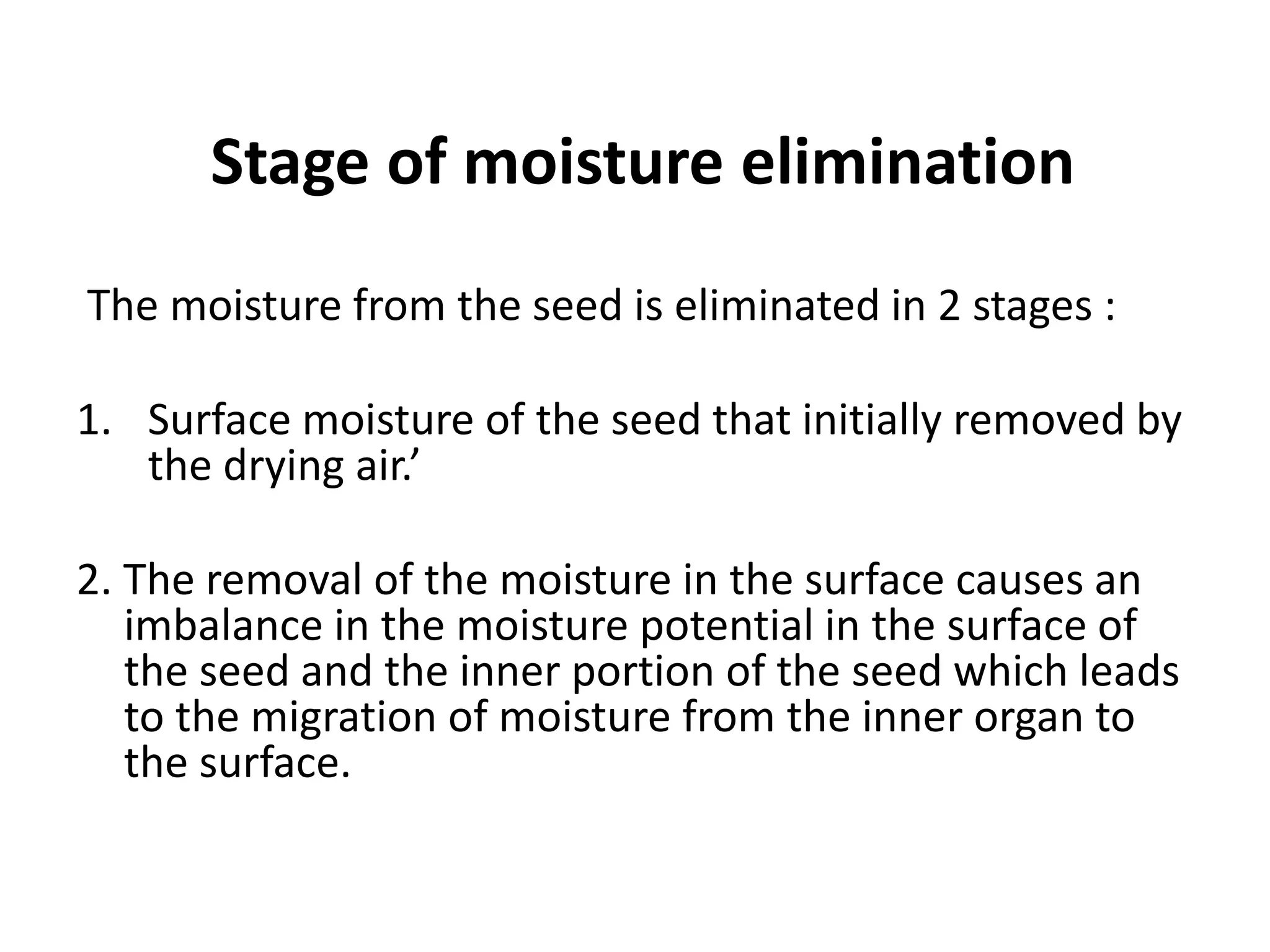 METHODS OF SEED DRYING | PPTX