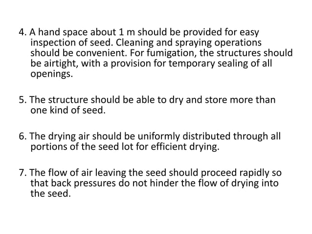 METHODS OF SEED DRYING | PPTX