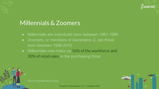 Millennials and Zoomers for a Cause | PPT