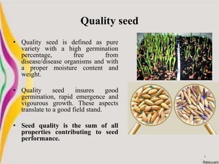 Seed genomics | PPTX
