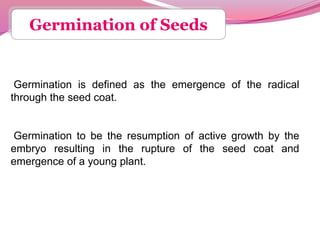 Germination Definition